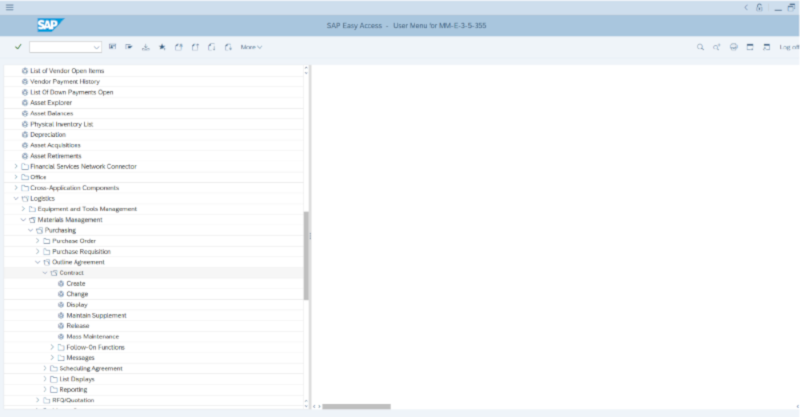 How to Create Outline Agreements in SAP